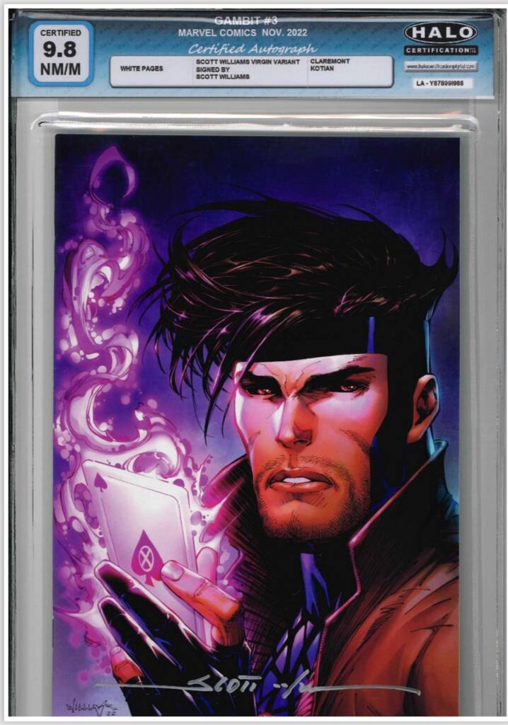 Gambit #3 Scott Williams Unknown Comic Variant - Comic Book Cafe
