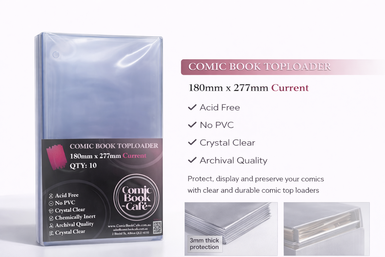 Comic Book TopLoader - Current - Comic Book Cafe